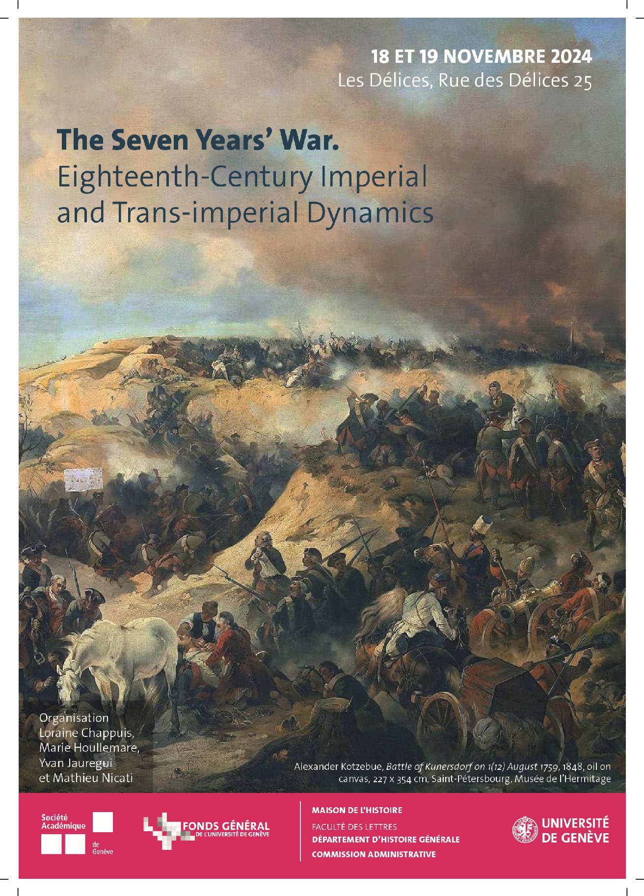 The Seven Years' War. Eighteenth-Century Imperial and Trans-imperial Dynamics | Historisches ...